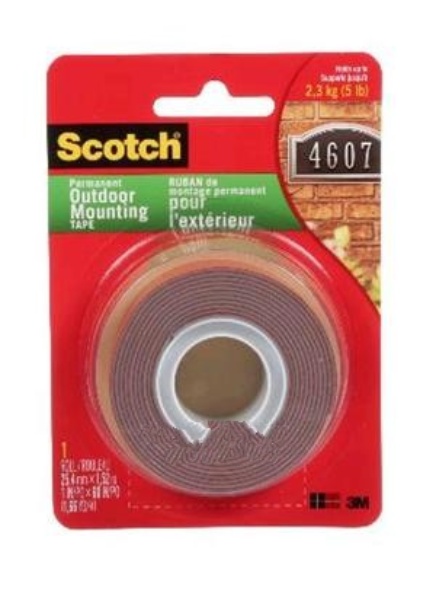 Scotch-Mount Tape Mounting Outdoor 2.5cm*1.5M Brand 3M - IMAKART