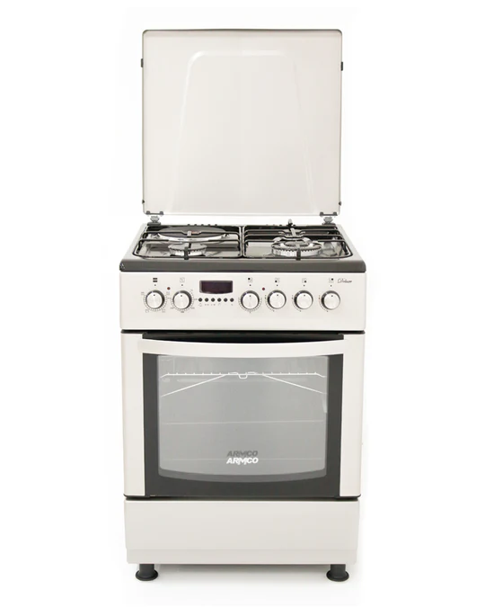 ARMCO GC-F6631HX2(SL)-3Gas, 1 Electric Gas Cooker - IMAKART